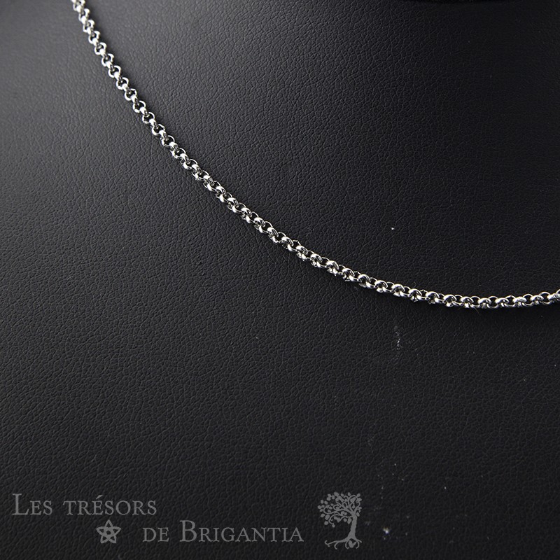 Chaine acier inoxyable - 45cm